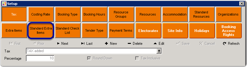 Enterprise: How do I add, edit, and delete a Standard Extra Item?
