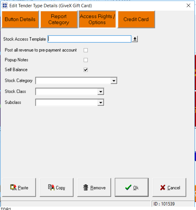 Enterprise: How do I setup a Givex tender type?